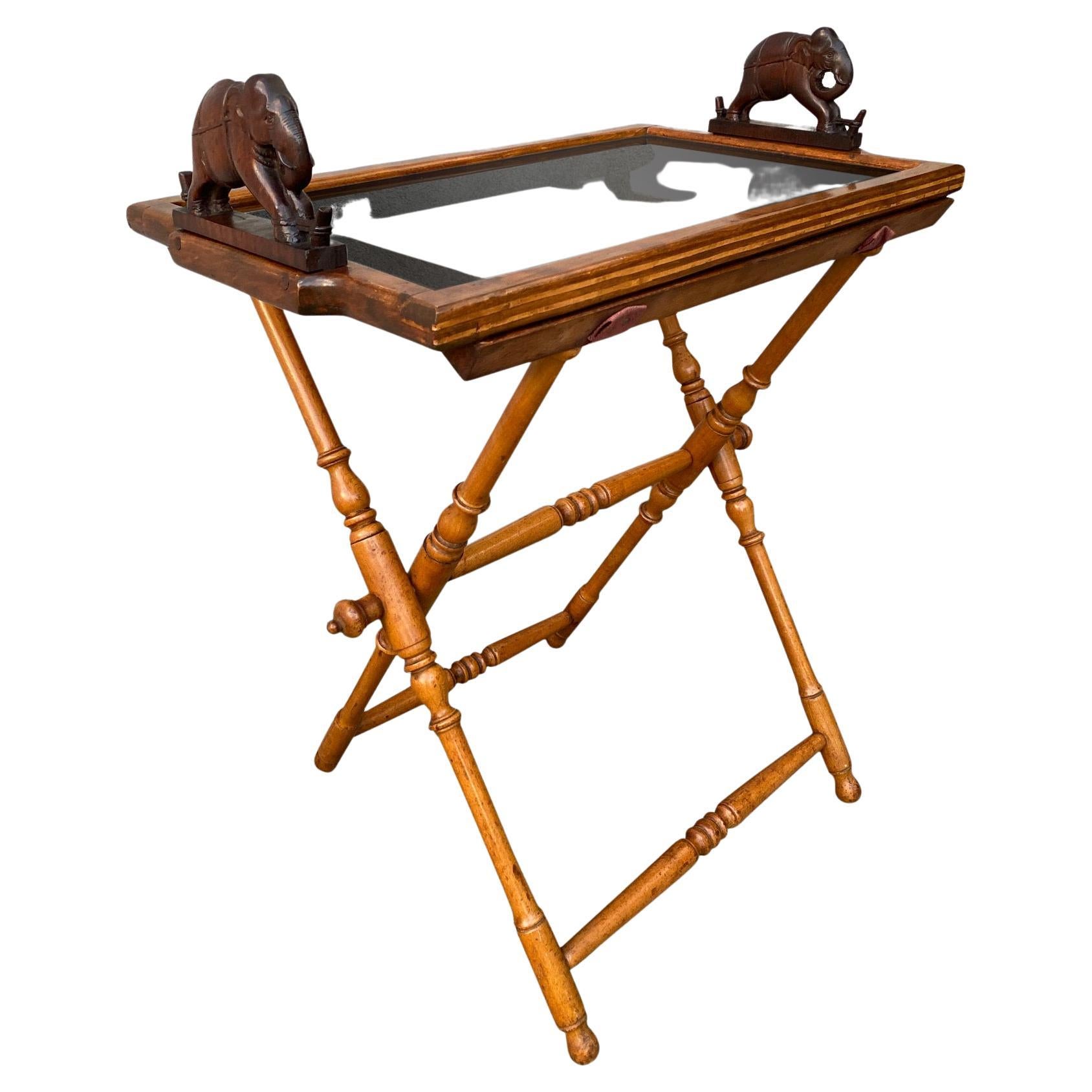 Antique Smoke Stand Table - 2 For Sale on 1stDibs