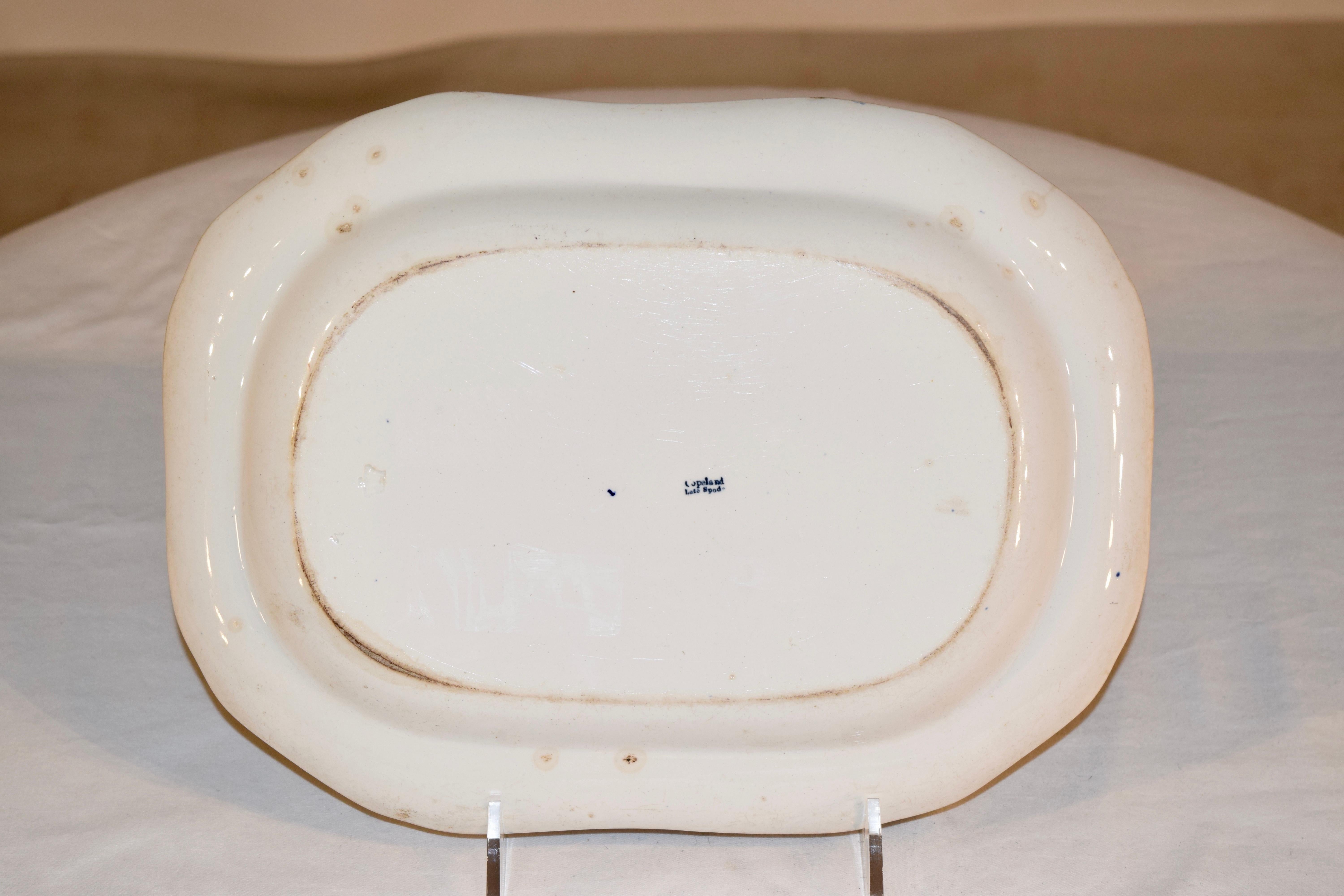 19th Century Copeland Spode Platter at 1stDibs