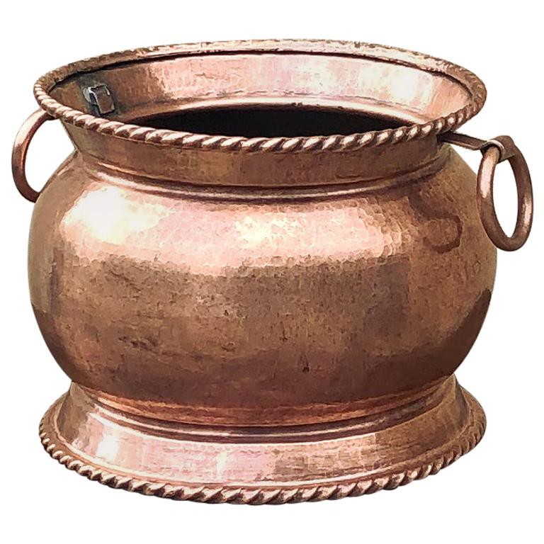 Mid-19th Century Ottoman Trumpet Vase in Silver, Copper and Brass at ...