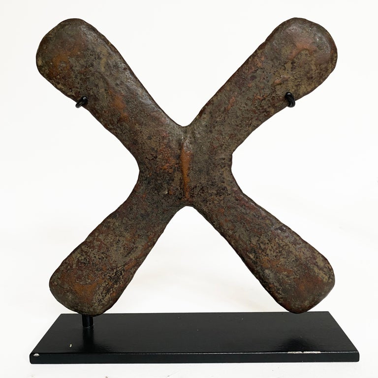 19th Century, Copper Crosses Called Handa, Katanga Region, D. R. Congo ...