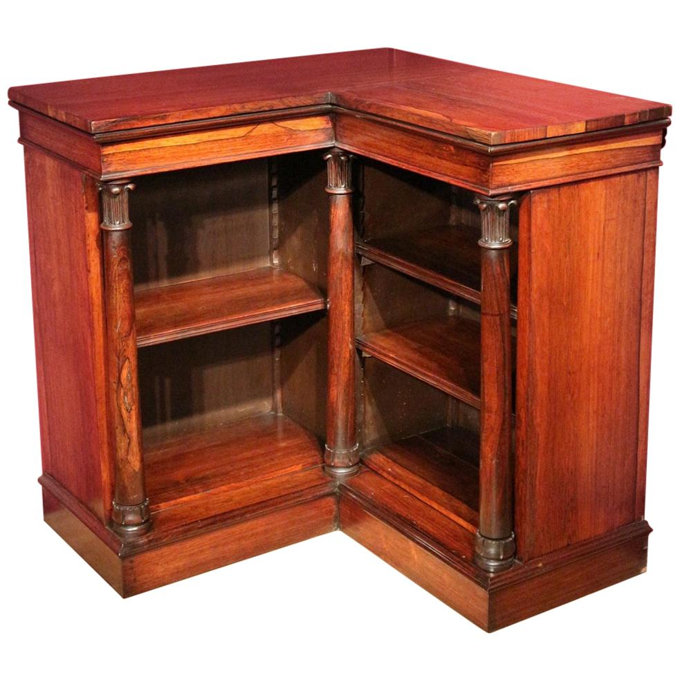19th Century Corner Bookcase at 1stDibs