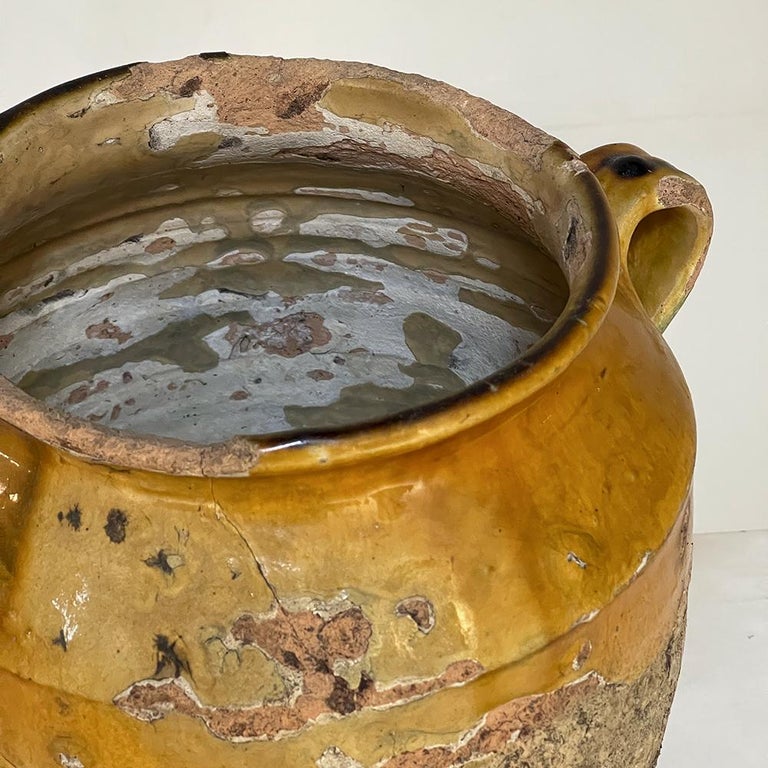19th Century Country French Confit Pot For Sale at 1stDibs