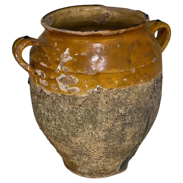 19th Century Country French Confit Pot For Sale at 1stDibs