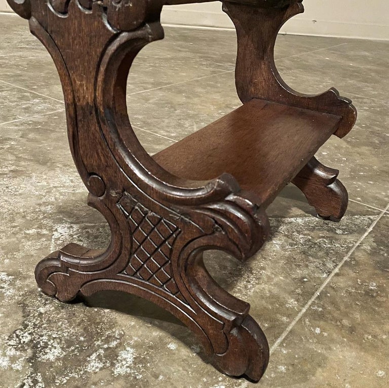 19th Century Country French Library Ladder ~ Step Stool For Sale at 1stDibs