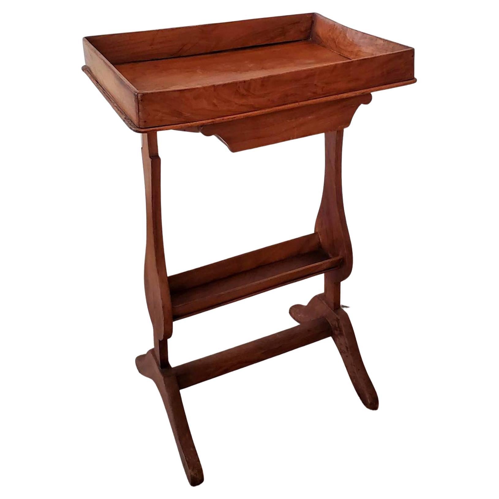 Antique English Victorian Farmhouse Pine Plank Work Table at 1stDibs