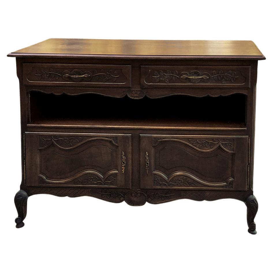19th Century Original Finish Country French Style Buffet at 1stDibs