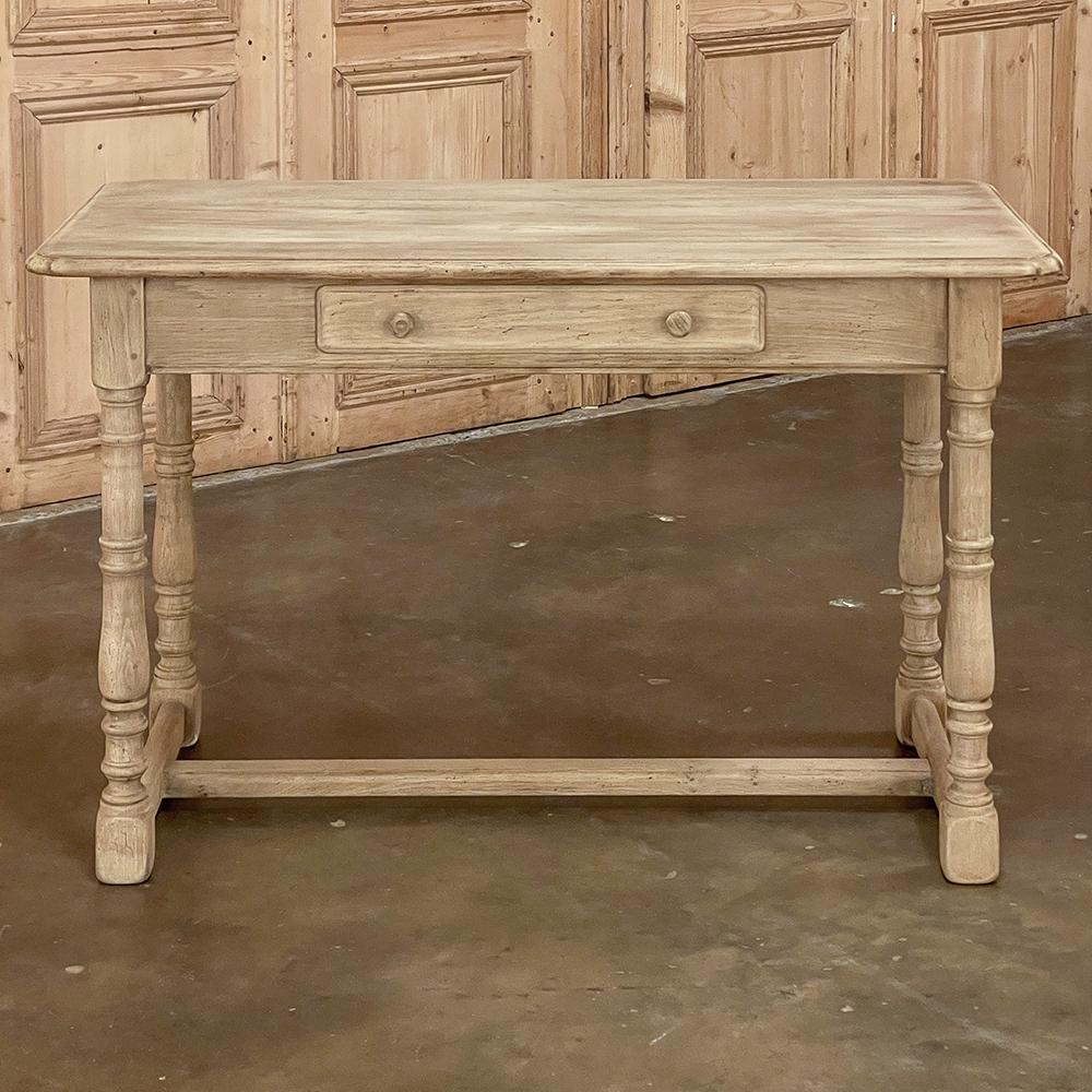 19th Century Country French Writing Table in Stripped Oak For Sale at ...