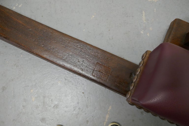 19th Century Country Oak Club Fender, Inglenook Fireside Seat at 1stDibs