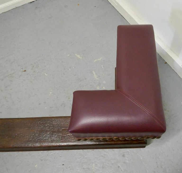 19th Century Country Oak Club Fender, Inglenook Fireside Seat at 1stDibs