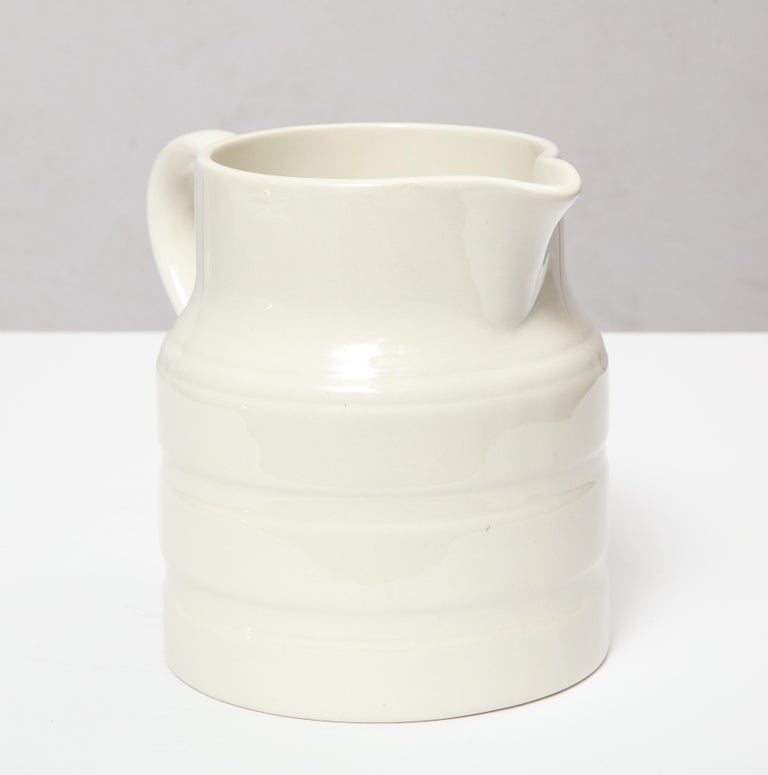 19th Century Creamware Pitcher For Sale at 1stDibs