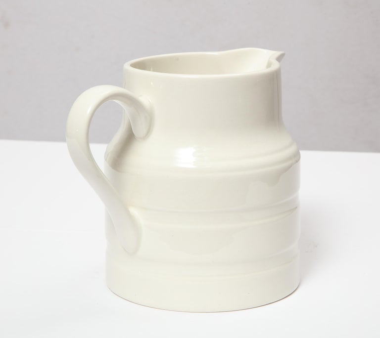 19th Century Creamware Pitcher For Sale at 1stDibs