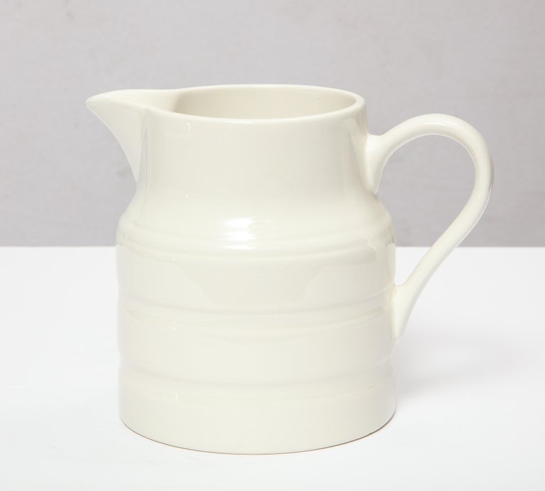 19th Century Creamware Pitcher For Sale at 1stDibs