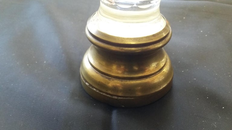 19th Century Crystal Newel Post Top at 1stDibs