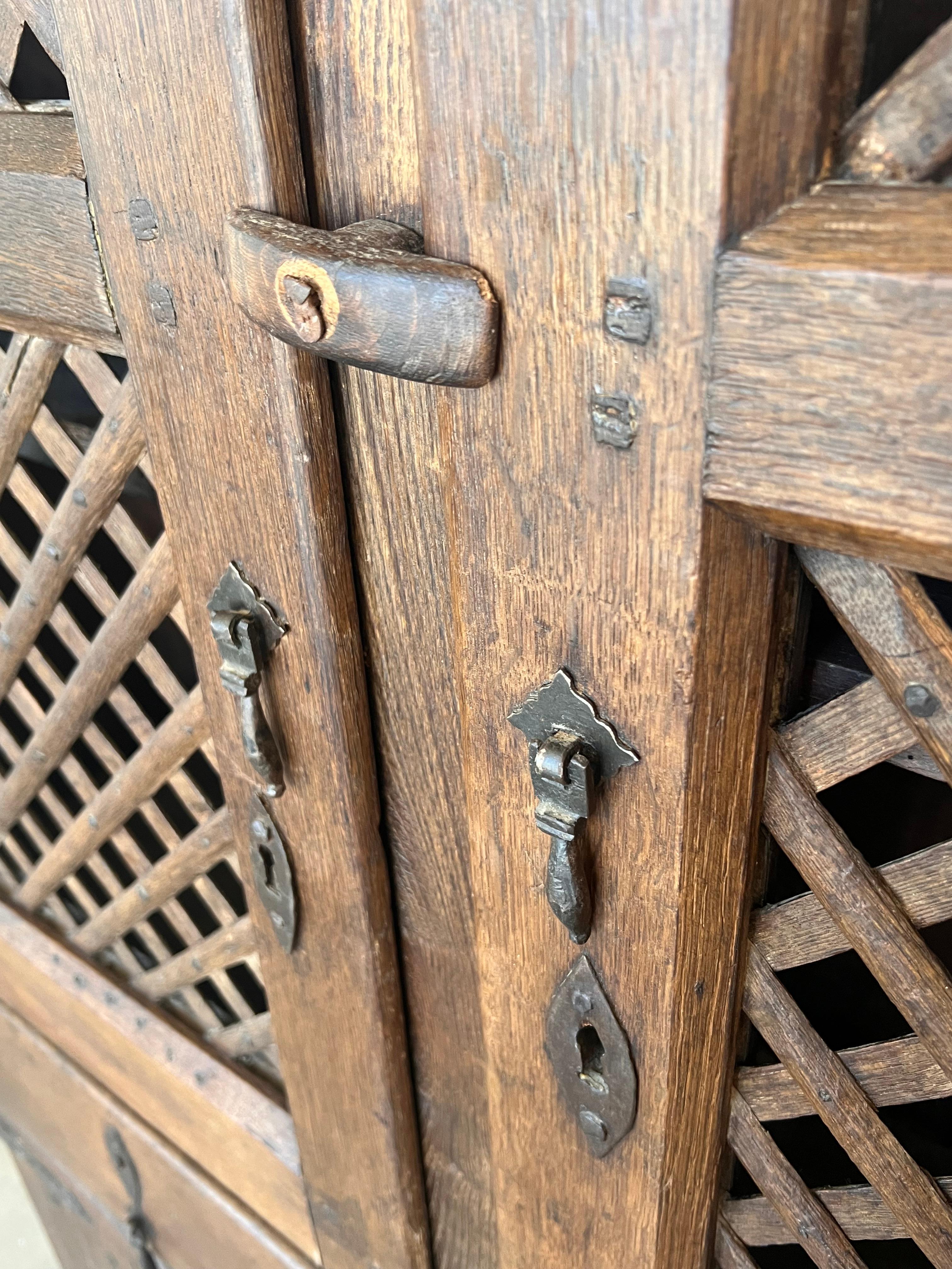 19th Century Cupboard or Cabinet, Walnut, Castillian Influence, Spain ...