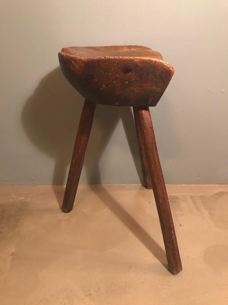 19th Century Danish Milking Stool at 1stDibs