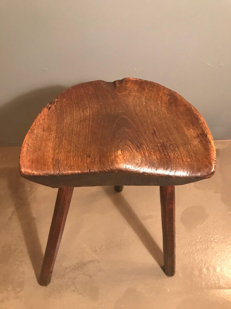19th Century Danish Milking Stool at 1stDibs