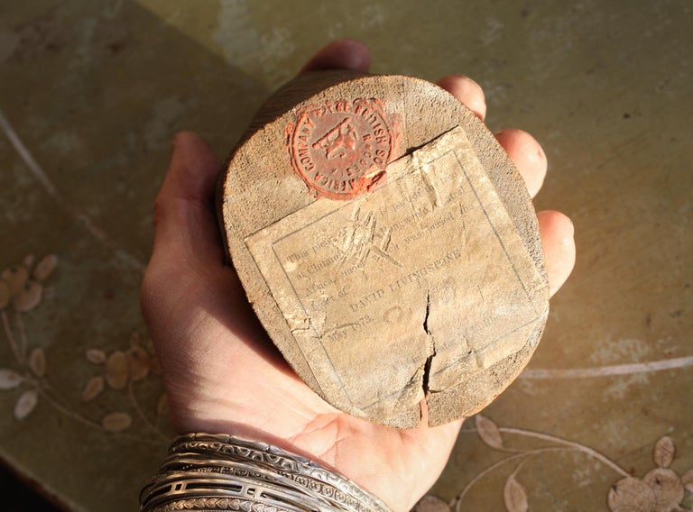 19th Century David Livingston Memorial Relic Heart Buried Beneath 1873 ...