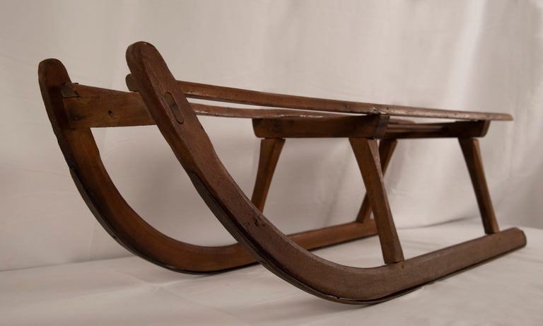 19th Century Davos Sled For Sale at 1stDibs | davos wooden sled value ...