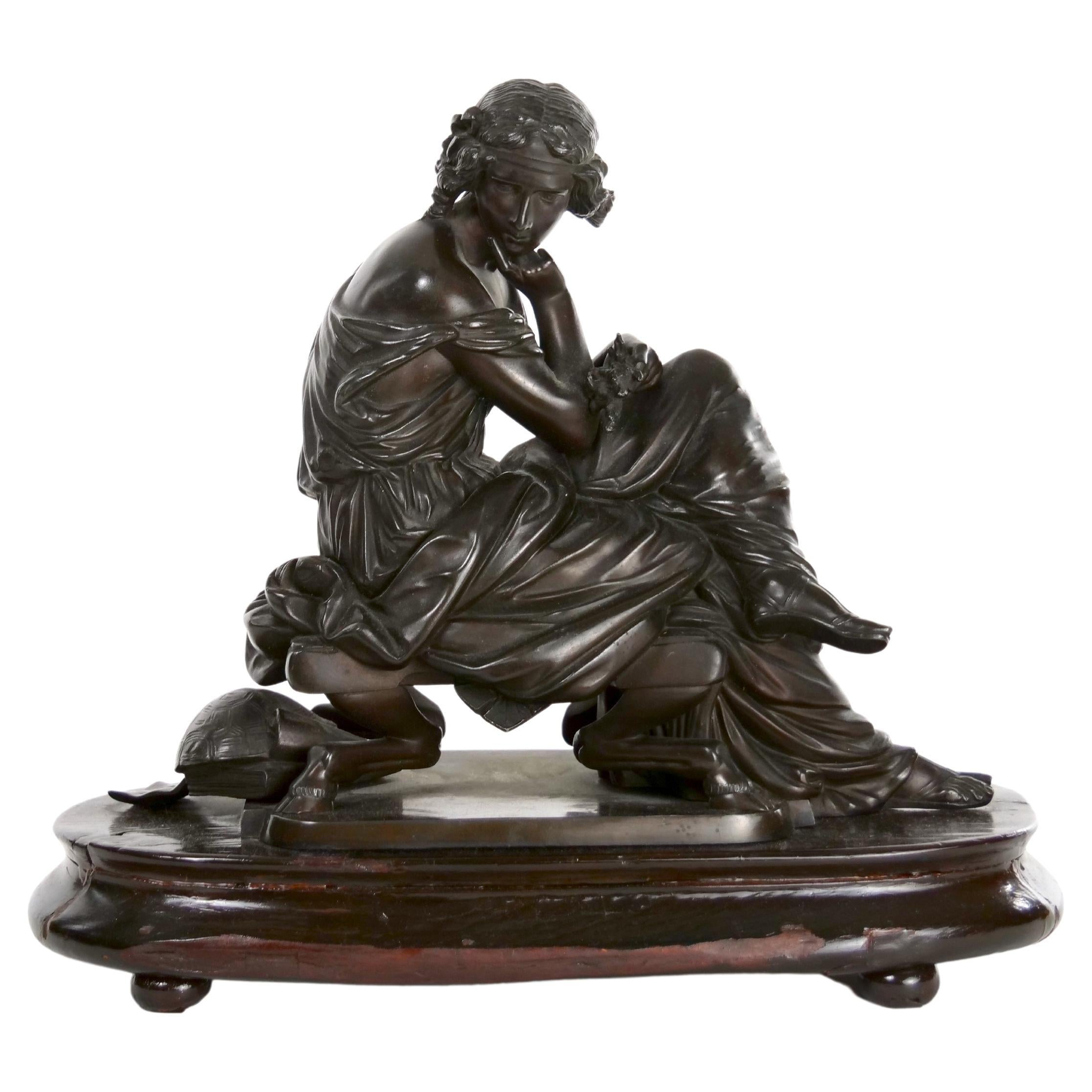 19th Century Russian Bronze Sculpture For Sale at 1stDibs