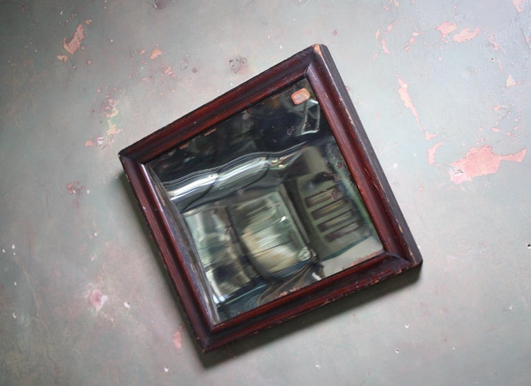 19th Century Distortion Optical Mirror Concave Curio Fairground Circus ...