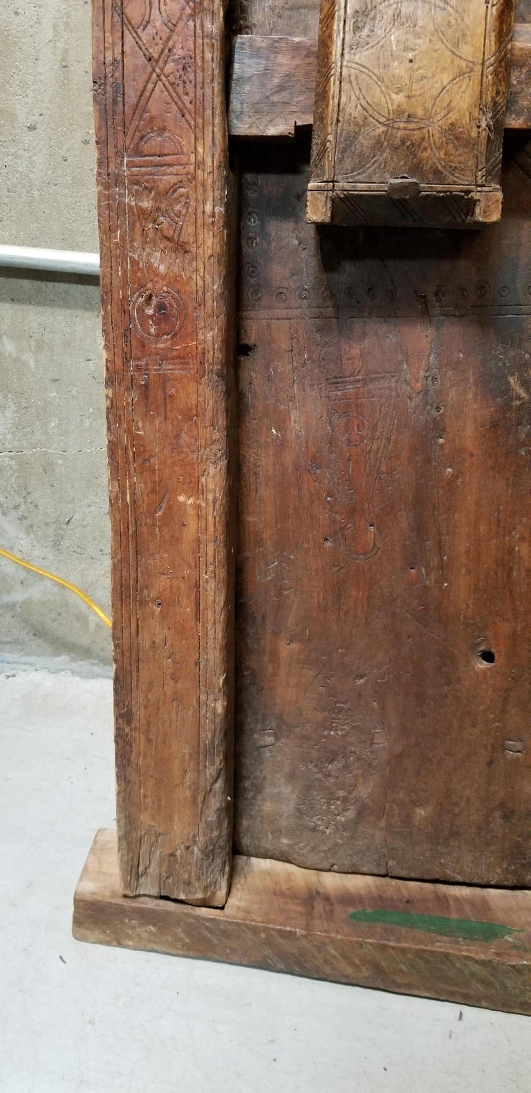 19th Century Dogon Door with Casing For Sale at 1stDibs