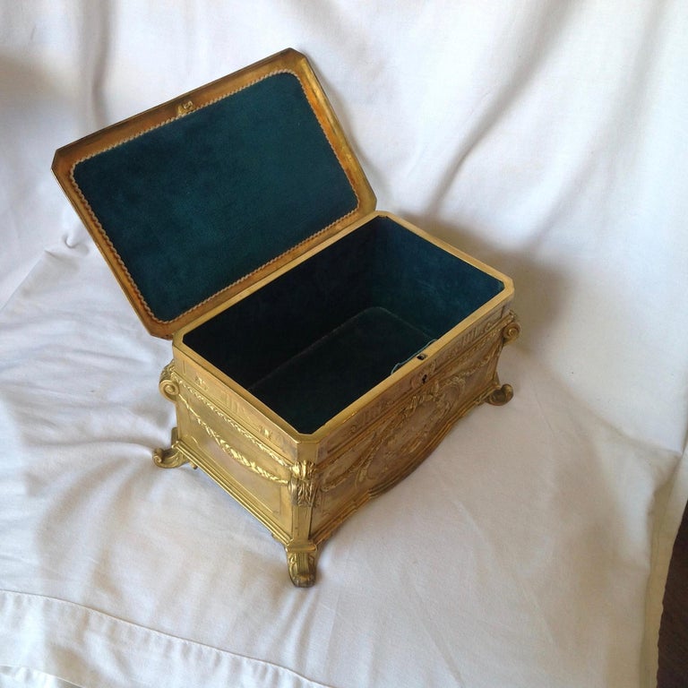 19th Century Doré Jewel Box at 1stDibs