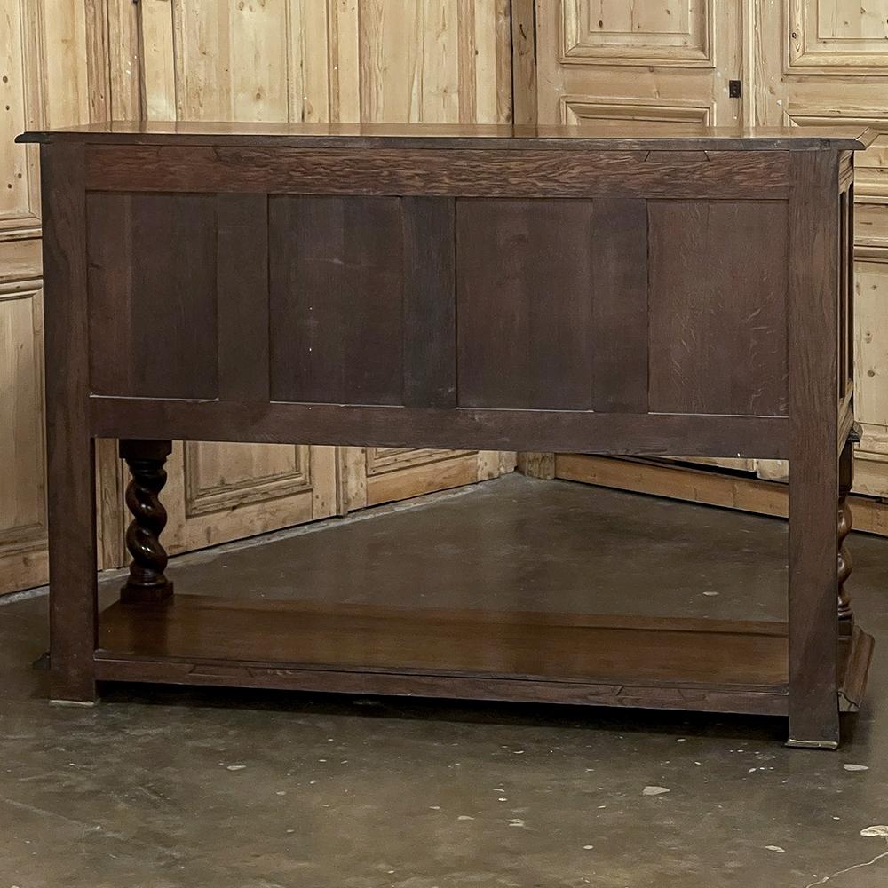 19th Century Dutch Colonial Raised Buffet, Cabinet For Sale at 1stDibs