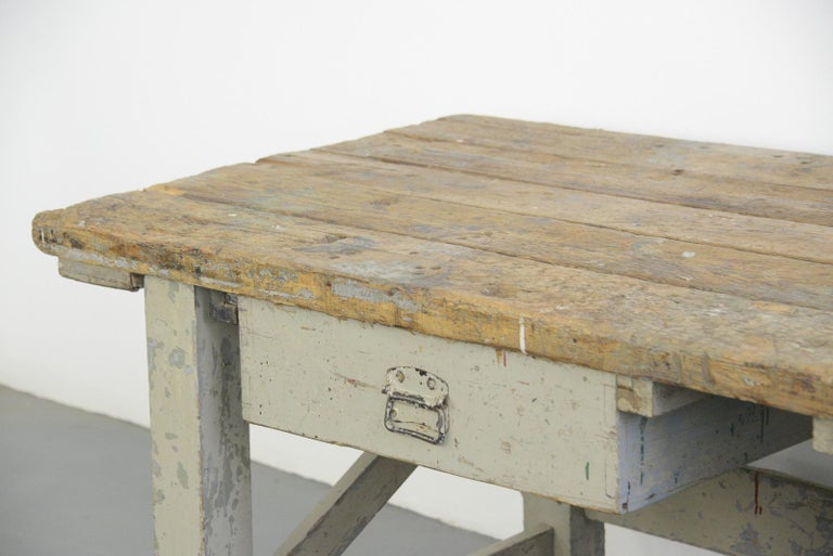 19th Century Dutch Farm Workbench at 1stDibs