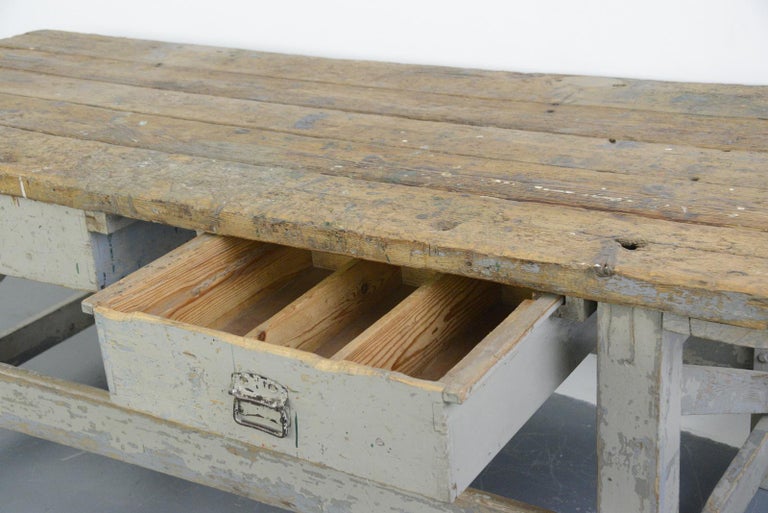 19th Century Dutch Farm Workbench at 1stDibs