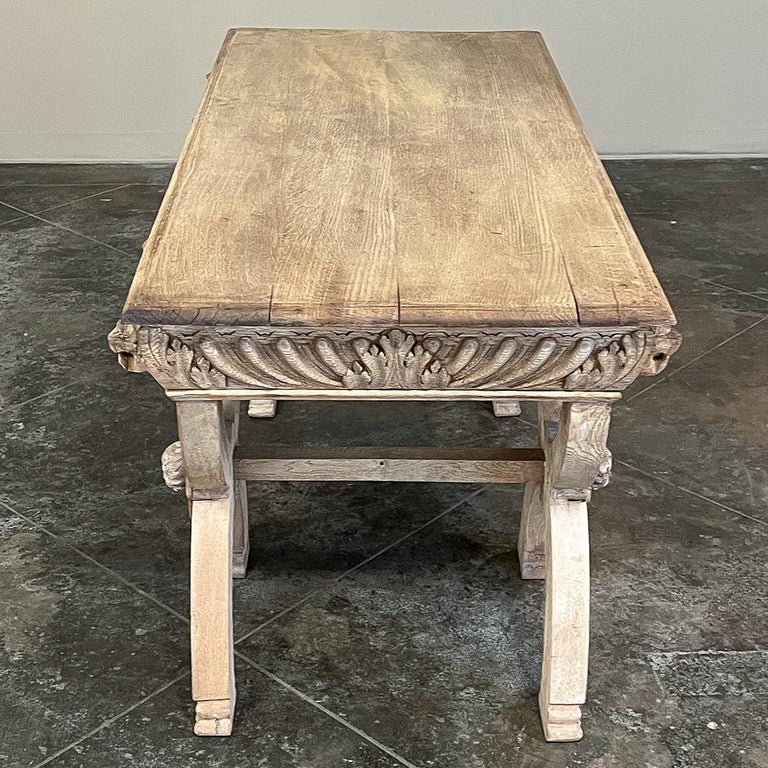 19th Century Dutch Renaissance Desk ~ Writing Table For Sale at 1stDibs