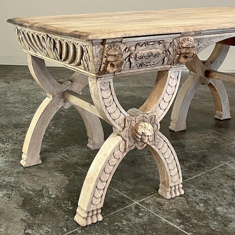 19th Century Dutch Renaissance Desk ~ Writing Table For Sale at 1stDibs