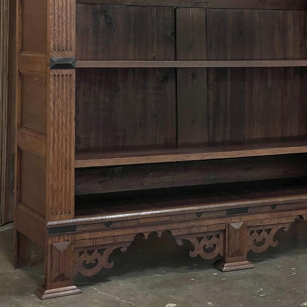 19th Century Dutch Renaissance Open Bookcase For Sale at 1stDibs