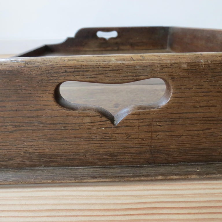 19th Century Early Georgian Oak Butlers Serving Tray 1800 For Sale at ...