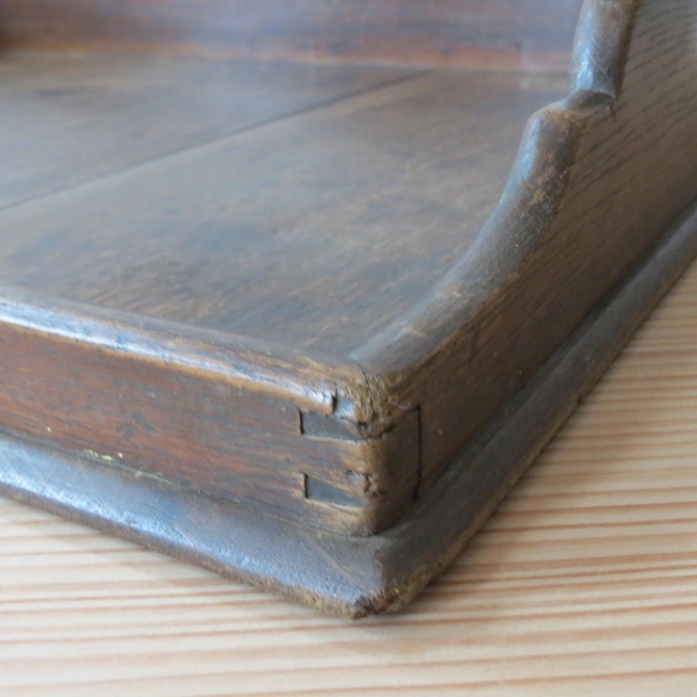 19th Century Early Georgian Oak Butlers Serving Tray 1800 For Sale at ...