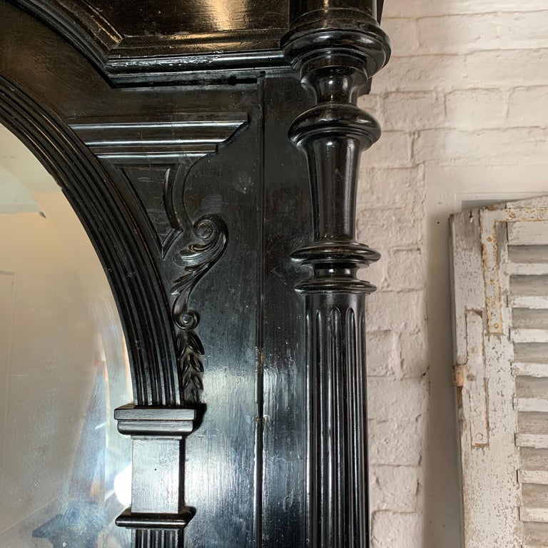 19th Century Ebonised French Gothic Armoire at 1stDibs