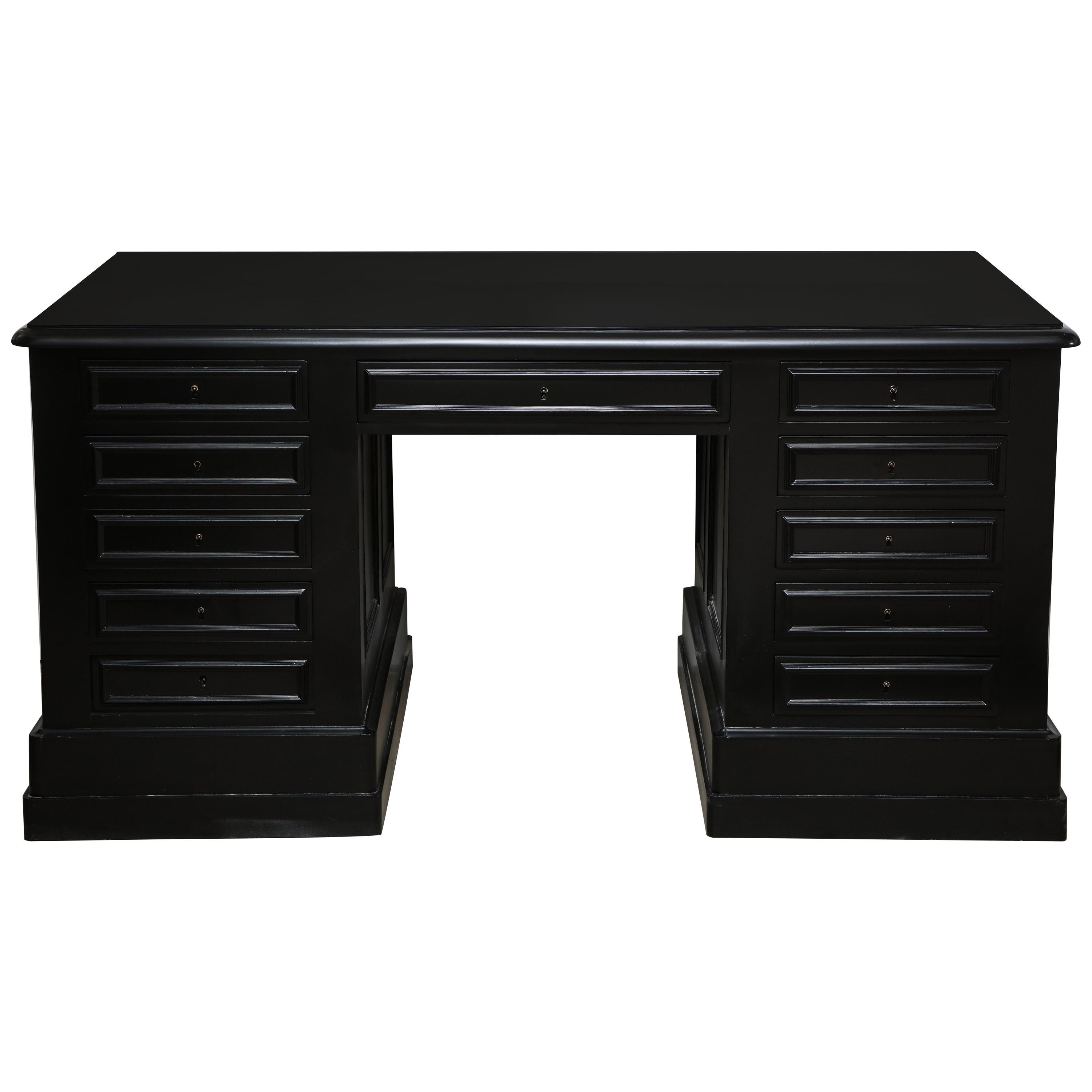 Antique Napoleon III Boulle Desk, 19th Century at 1stDibs