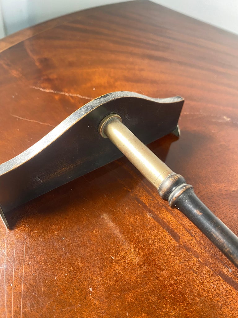 19th Century Ebony and Brass Roulette Rake For Sale at 1stDibs