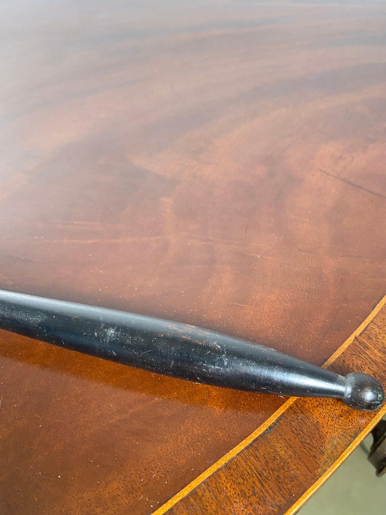 19th Century Ebony and Brass Roulette Rake For Sale at 1stDibs