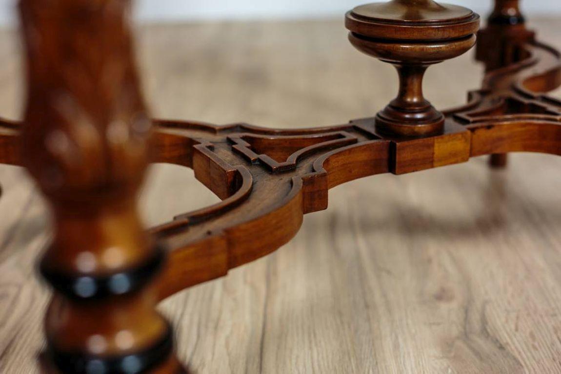 19th Century Eclectic Walnut Small Table at 1stDibs | 19th century ...