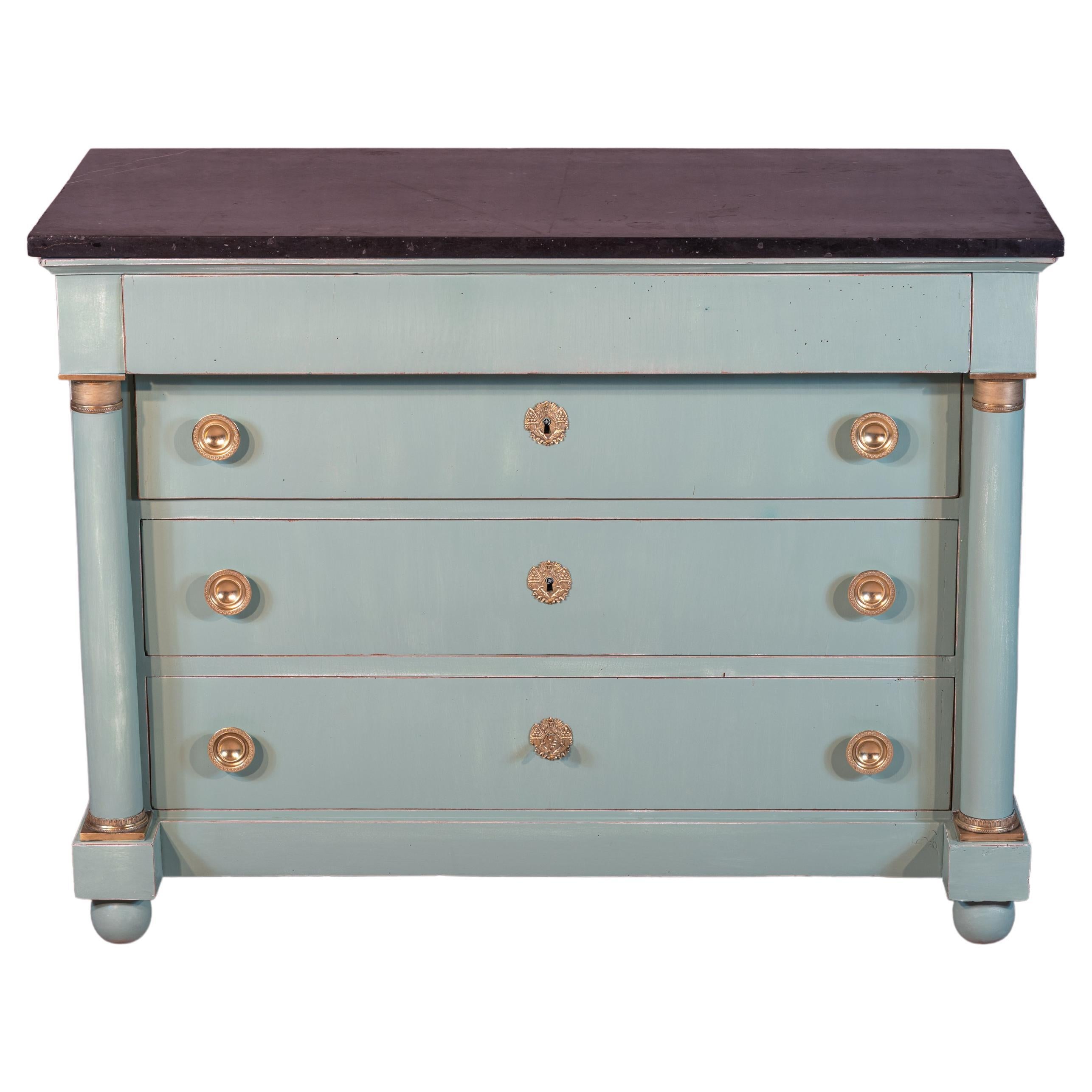 19th Century Empire Period French Oak Commode at 1stDibs