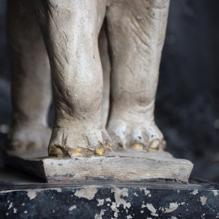 19th Century English Alabaster Elephant Statue at 1stDibs