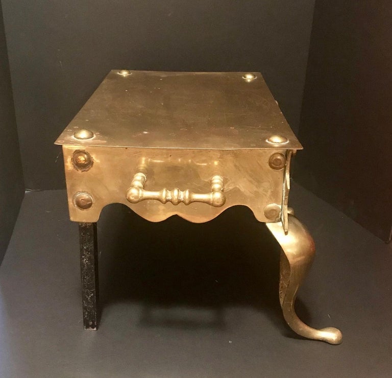 19th Century English Brass Footman For Sale at 1stDibs