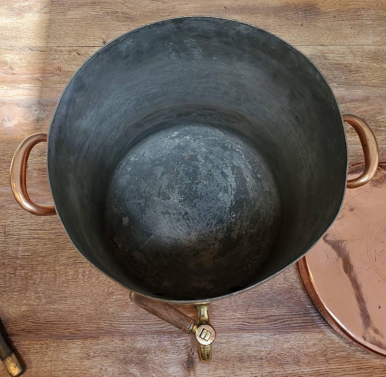 19th Century English Copper Water Dispenser with Brass Spigot For Sale ...