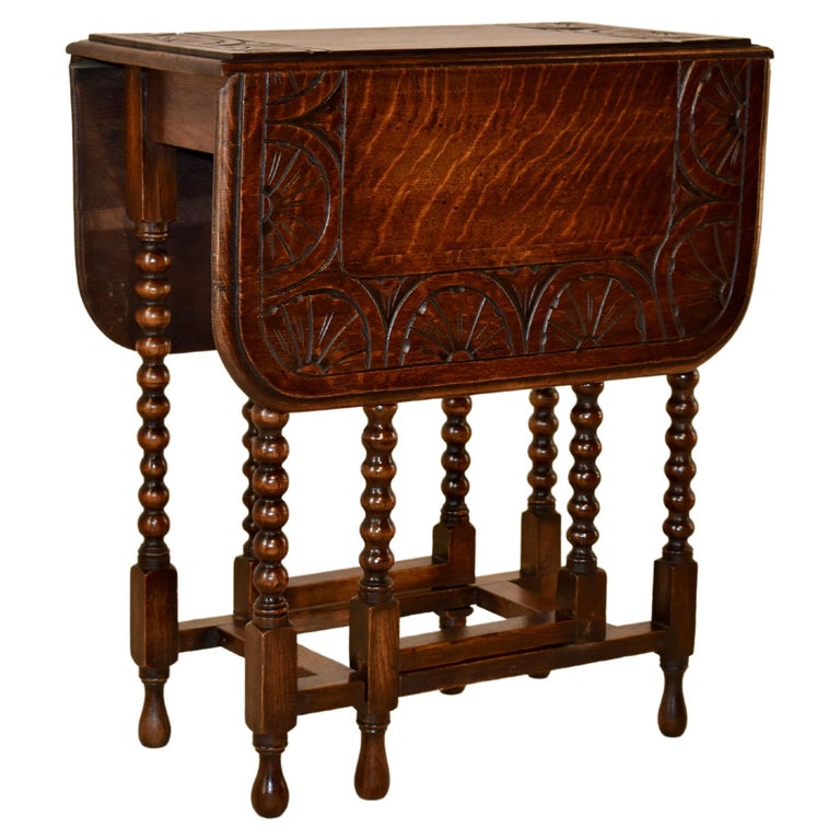 19th Century English Gate Leg Table For Sale at 1stDibs