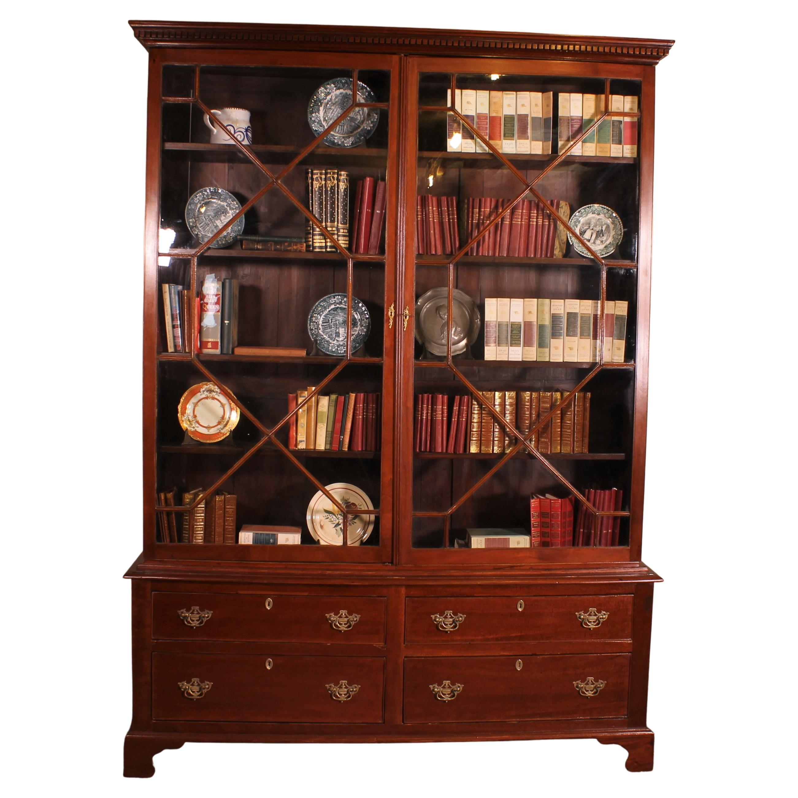 English 19th Century Mahogany Revolving Bookcase at 1stDibs English 19th Century Mahogany Revolving Bookcase at 1stDibs