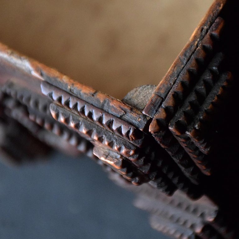 19th Century English Handcarved Soldiers Ditty Box at 1stDibs