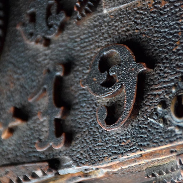 19th Century English Handcarved Soldiers Ditty Box at 1stDibs