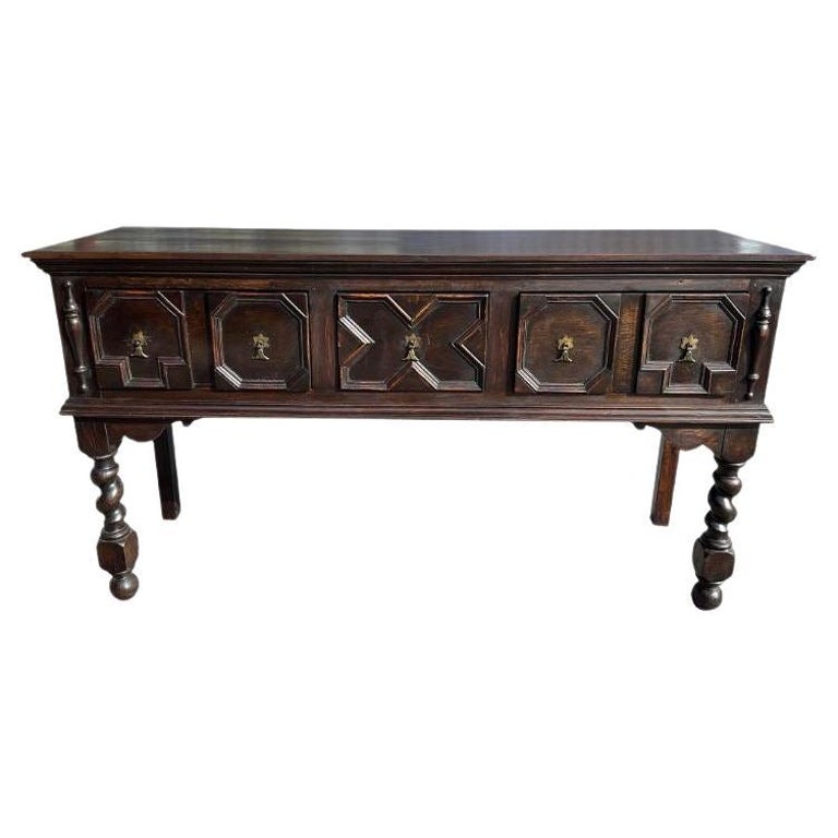 19th Century English Jacobean Server For Sale at 1stDibs