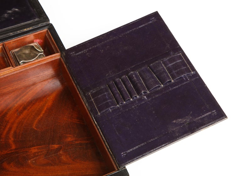 19th Century English, Leather Writing Compendium For Sale at 1stDibs