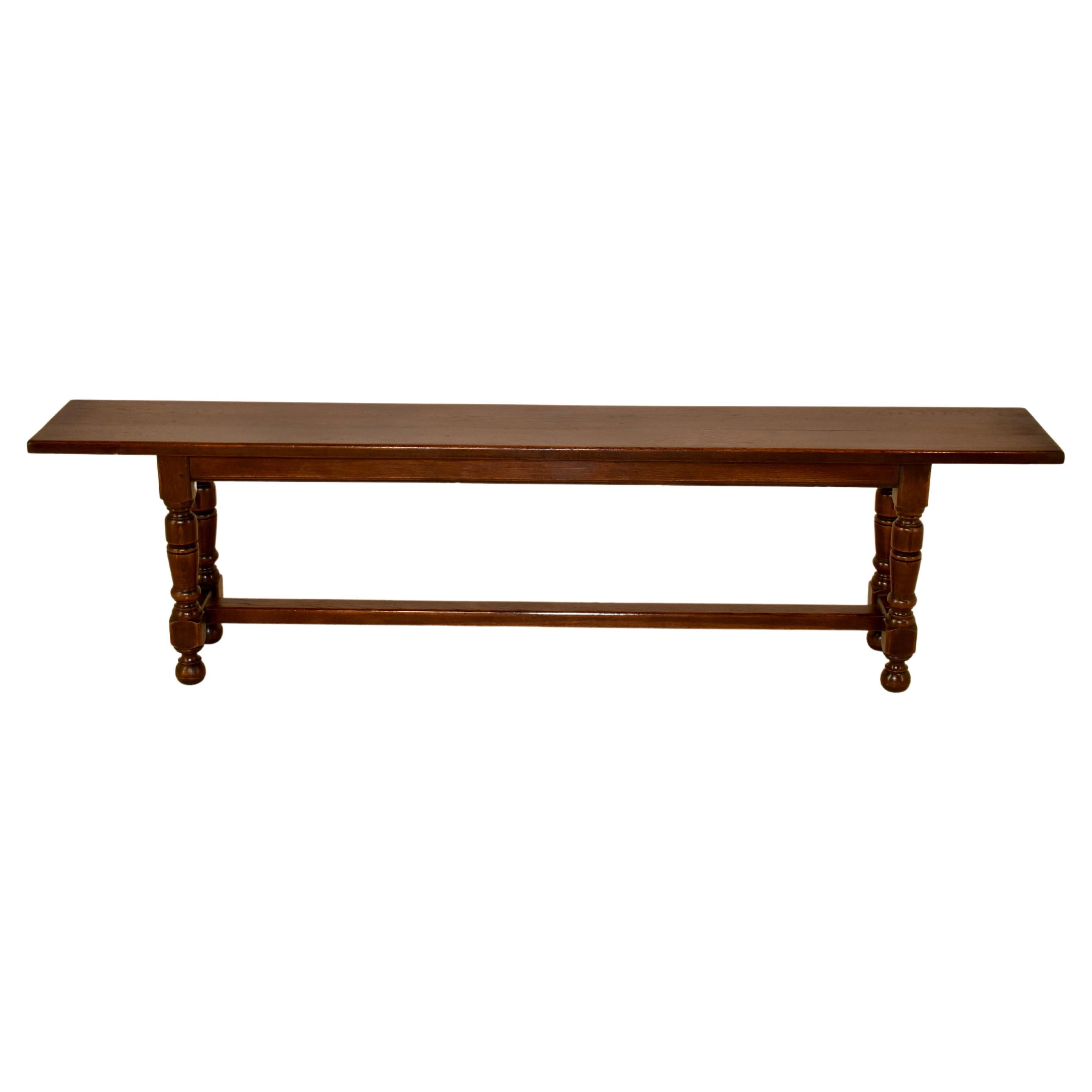 19th Century English Long Bench at 1stDibs